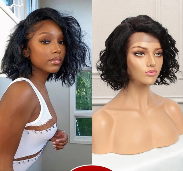 Full frontal ear to ear short pixie hair wig – A Class Pro